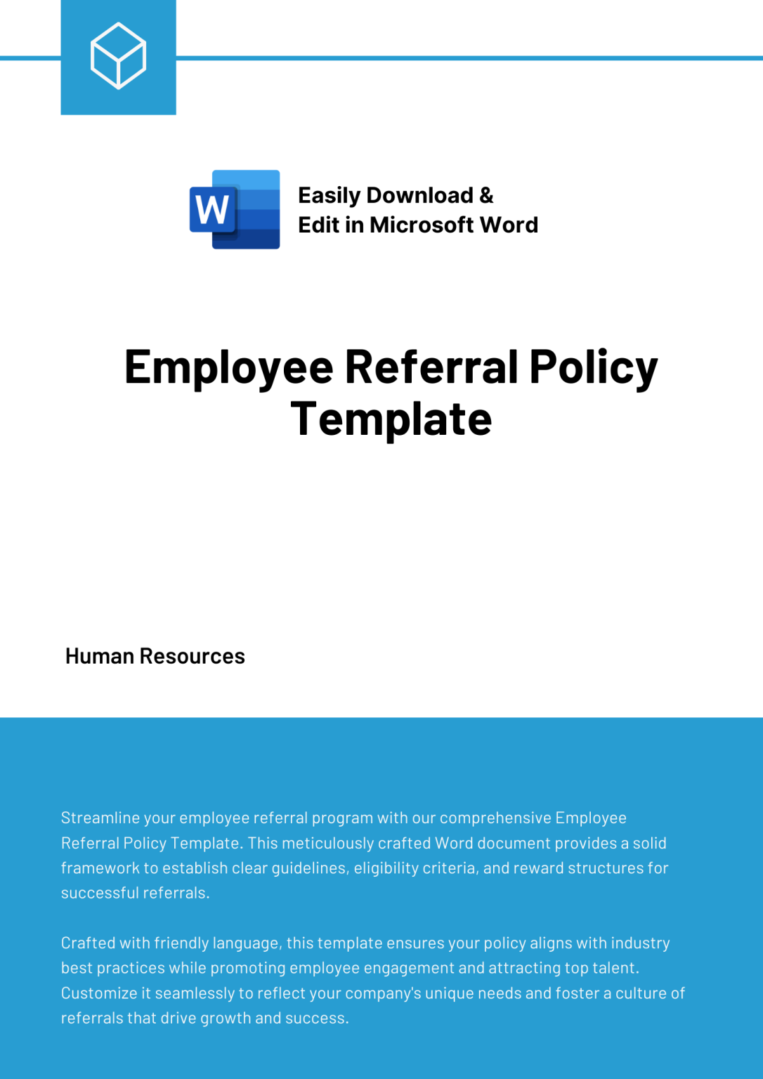 Employee Referral Policy Template - Expert Policy Templates